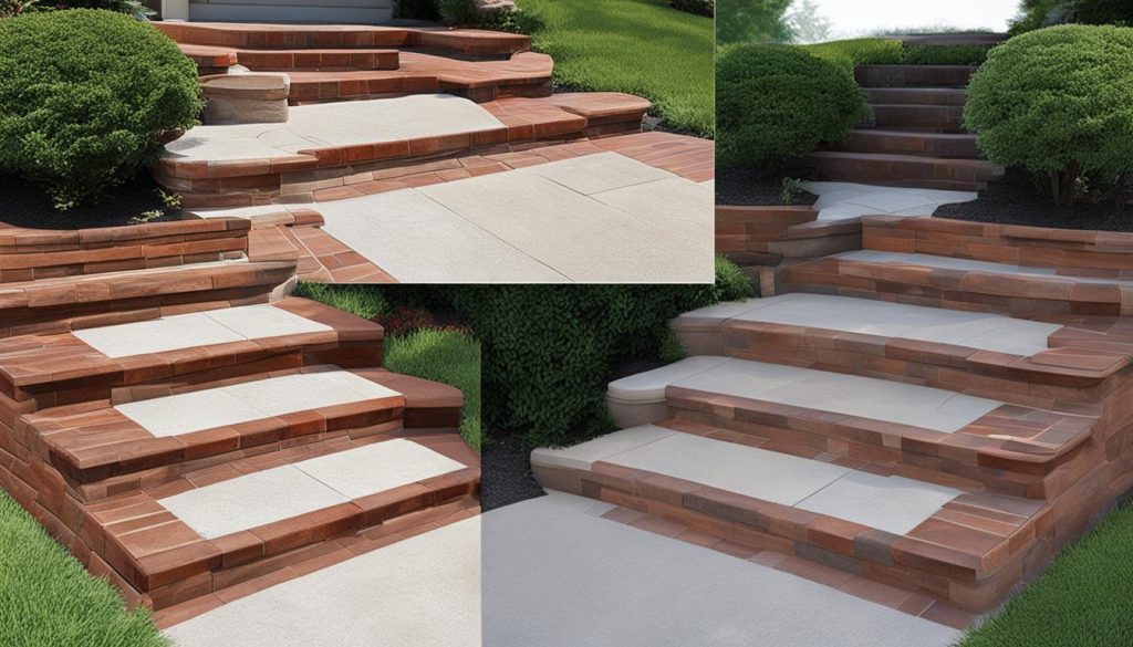 Interlocking Repair for Steps: Adding Elegance and Functionality