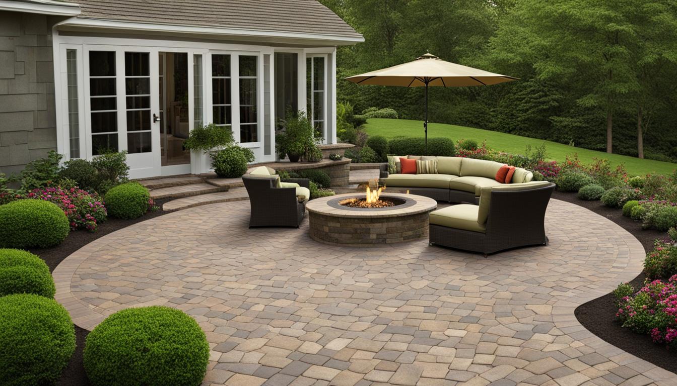 Interlocking Repair Landscaping: Blending Pavers with Greenery